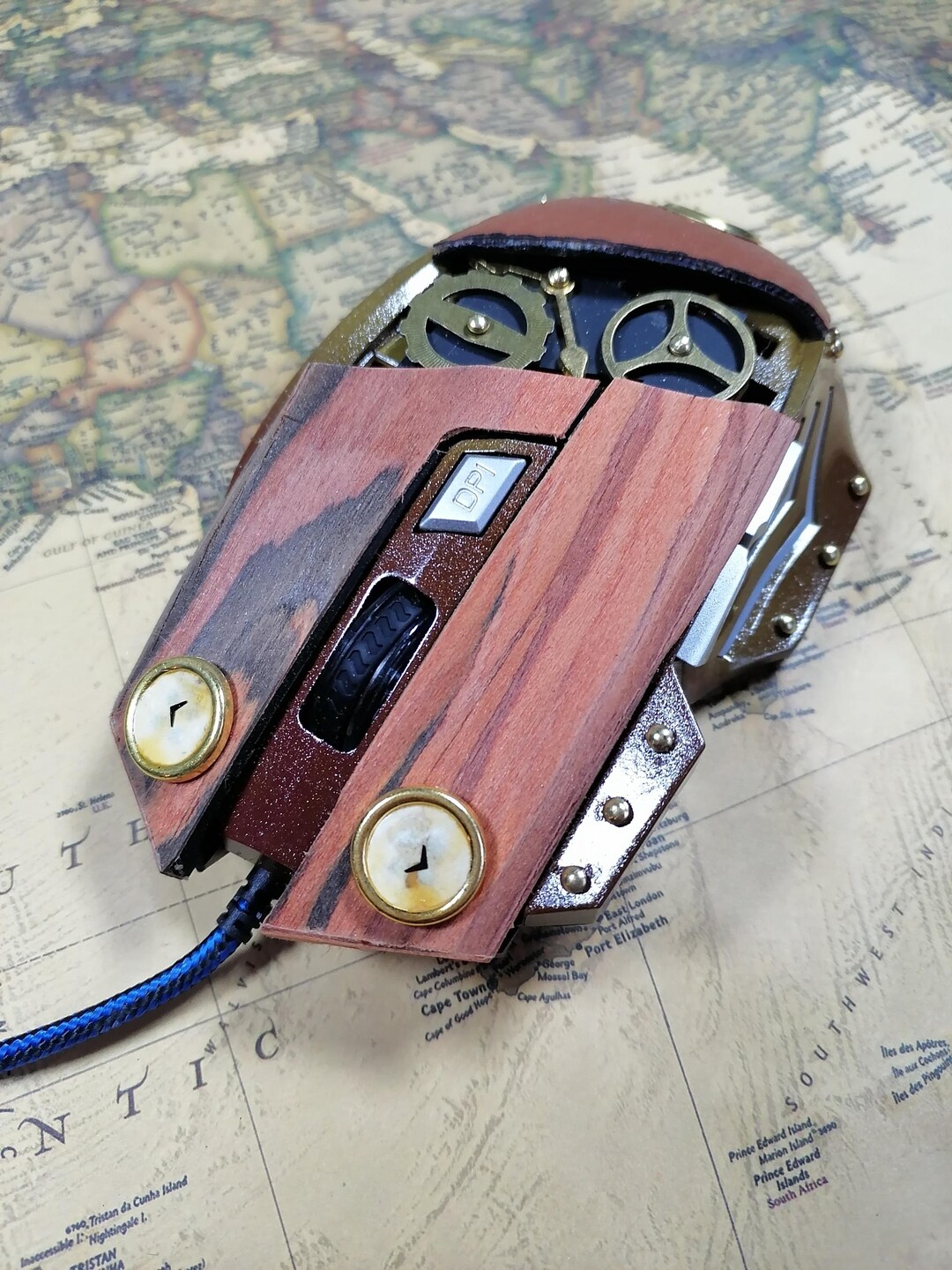Steampunk mouse 5500dpi 0024 - Etsy España