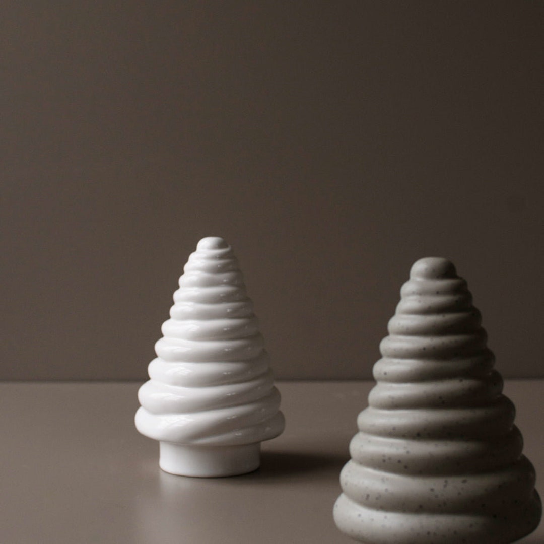 Christmas Tree Curl Tree White - Etsy