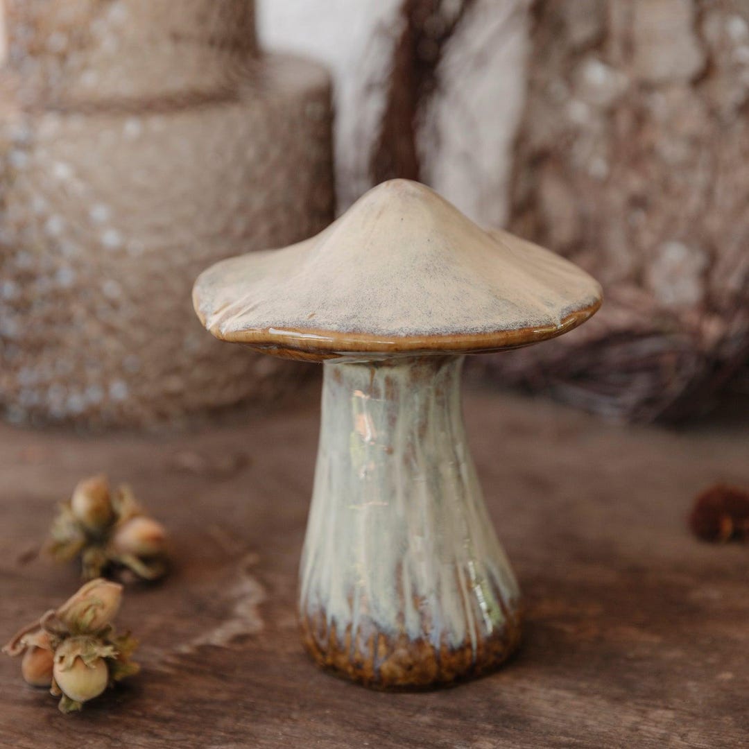 Mushroom Skogsby L - Mottled - Etsy