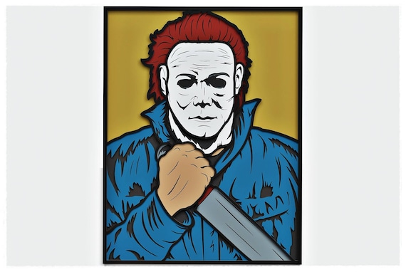 Horror V8 Layered Design for Cutting Horror Vector File for - Etsy