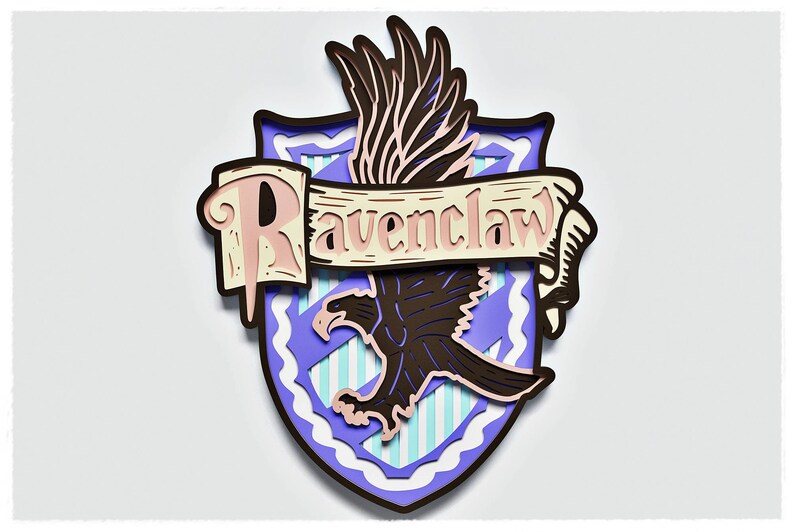 Magic School Crest V3 Layered Design for Cutting Magic Crest | Etsy UK