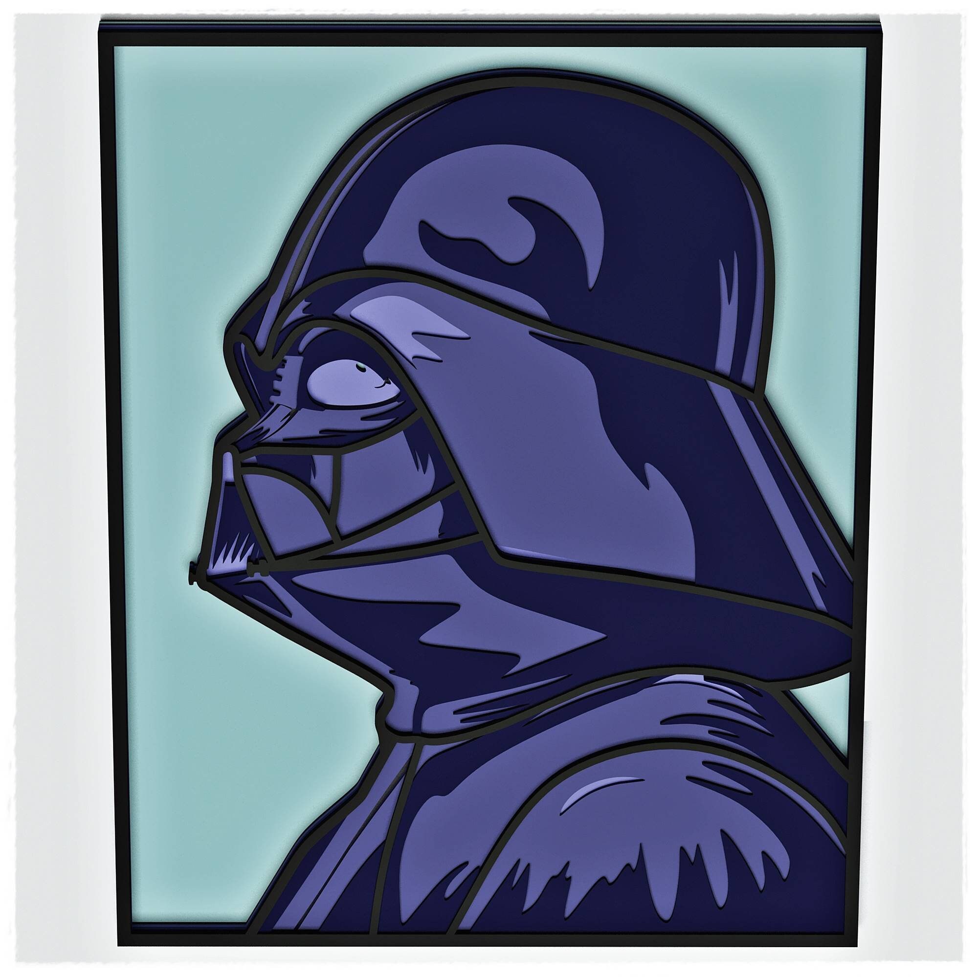 Villian Layered Design for Cutting Villian Vector File for - Etsy