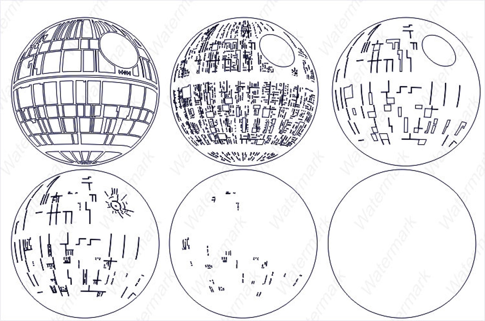 Spaceship Layered Design for Cutting Spaceship Vector File - Etsy