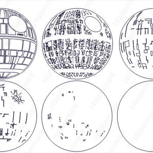 Spaceship Layered Design for Cutting, Spaceship Vector File for Laser ...