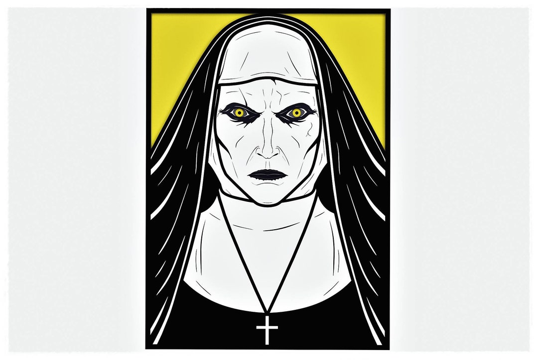 Horror V9 Layered Design for Cutting, Horror Vector File for Laser and ...