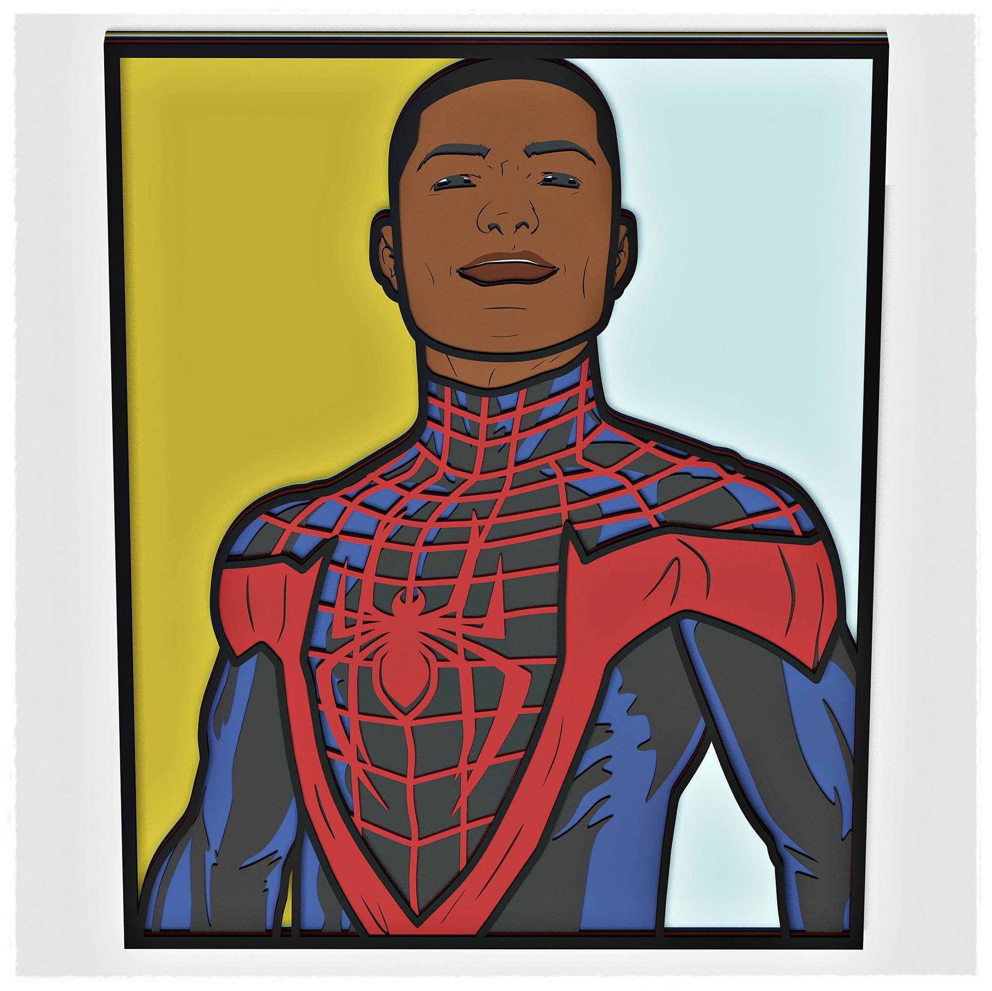 Web Guy Layered Design for Cutting Web Guy Vector File for - Etsy
