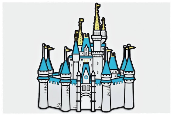 Castle Layered Design for Cutting Vector File for Laser and - Etsy