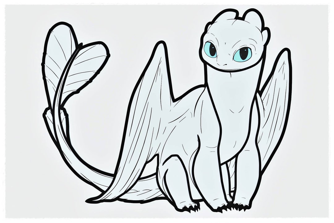 Cartoon Dragon Layered Design for Cutting, Dragon Vector File for Laser ...