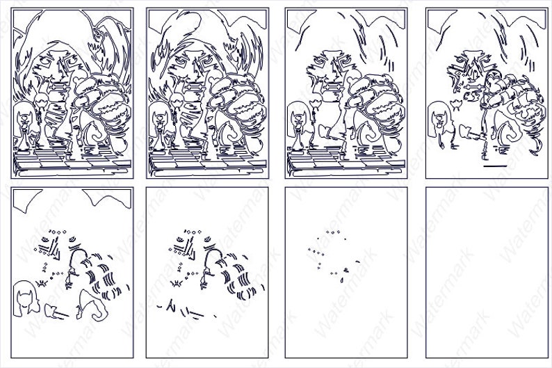 Villian Layered Design for Cutting Superhero Vector File for | Etsy