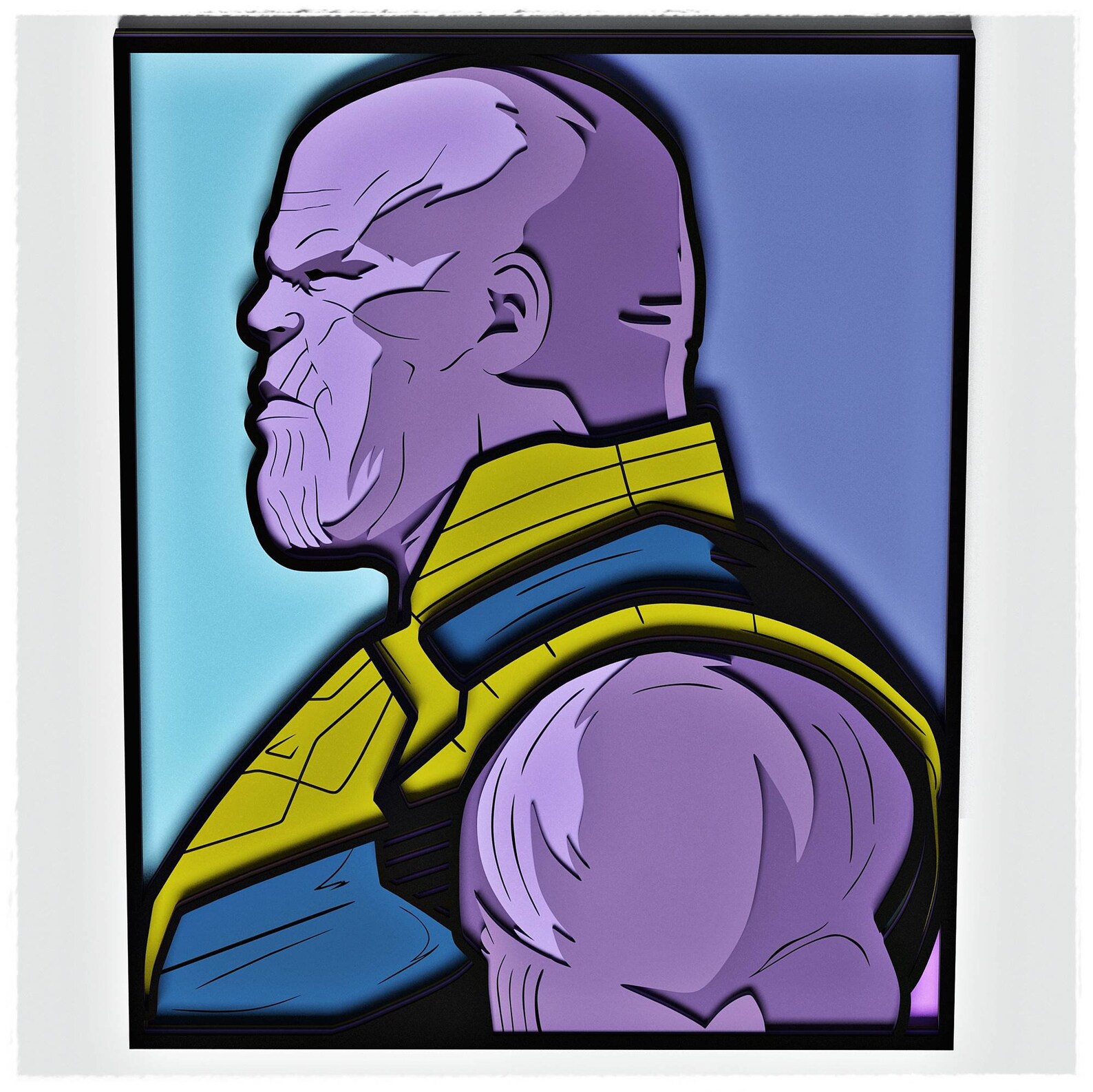 Alien Villian Layered Design for Cutting Comic Book Alien | Etsy