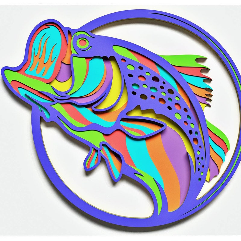 Fish Mandala Svg - Etsy