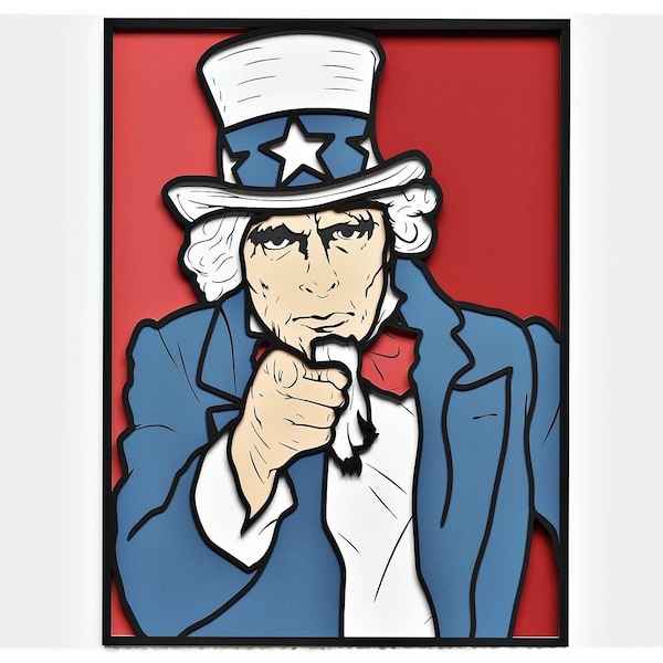 Uncle Sam - Etsy