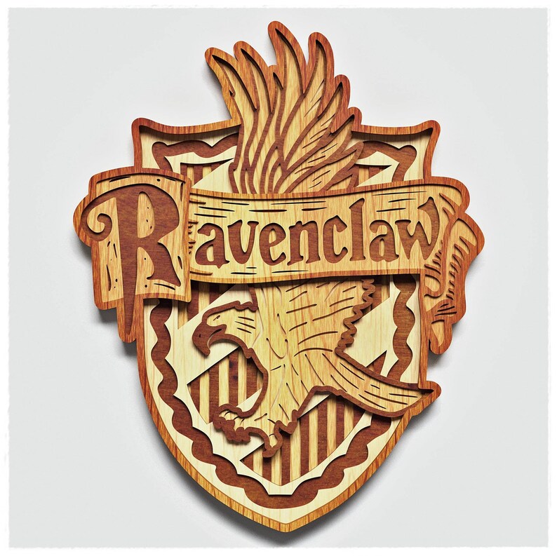 Magic School Crest V3 Layered Design for Cutting Magic Crest | Etsy UK