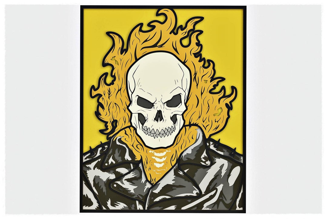 Villain Layered Design for Cutting, Movie Hero Vector File for Laser ...