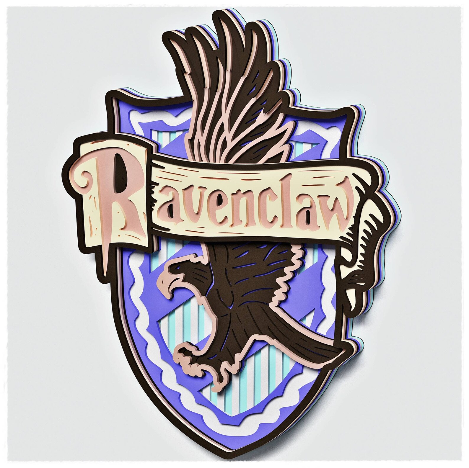 Magic School Crest V3 Layered Design for Cutting Magic Crest | Etsy UK