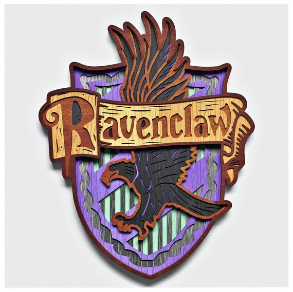 Magic School Crest V3 Layered Design for Cutting Magic Crest | Etsy