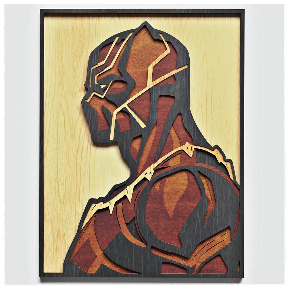 Super Hero Layered Design for Cutting Super Hero Vector File | Etsy