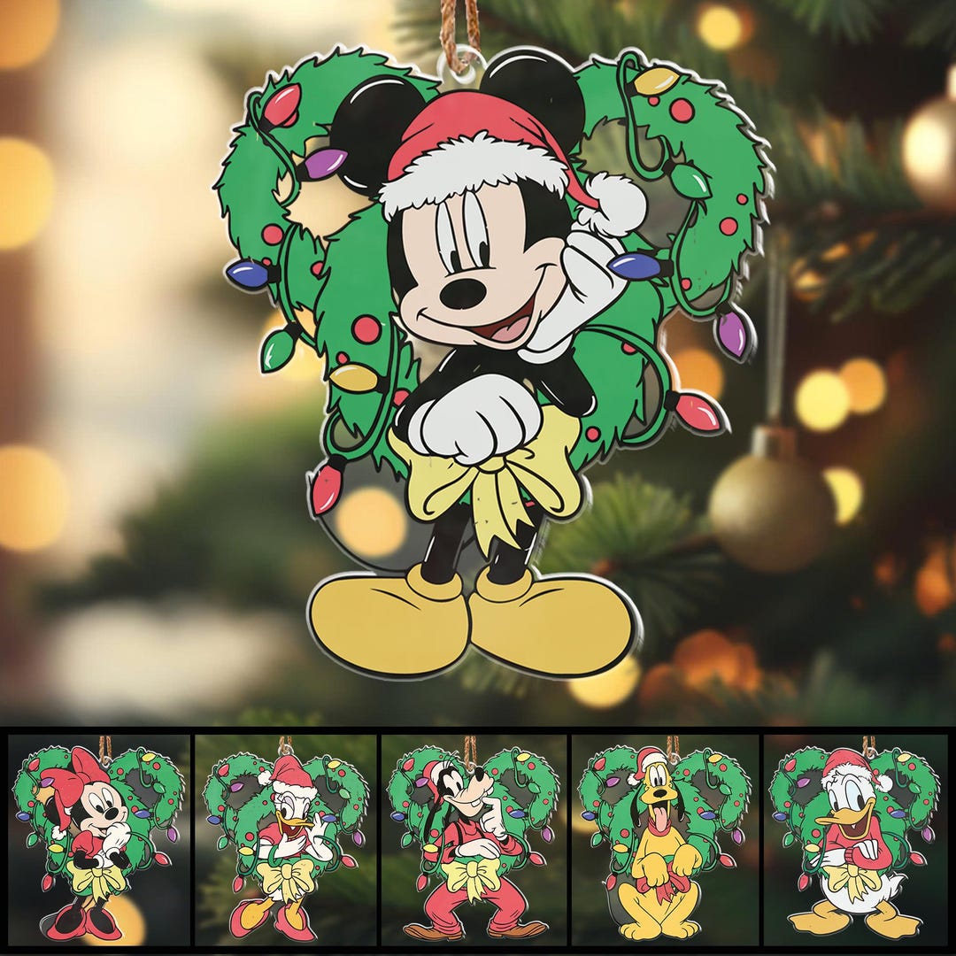 Disney Very Merry Time Ornament, Family 2024 Ornament, Christmas ...