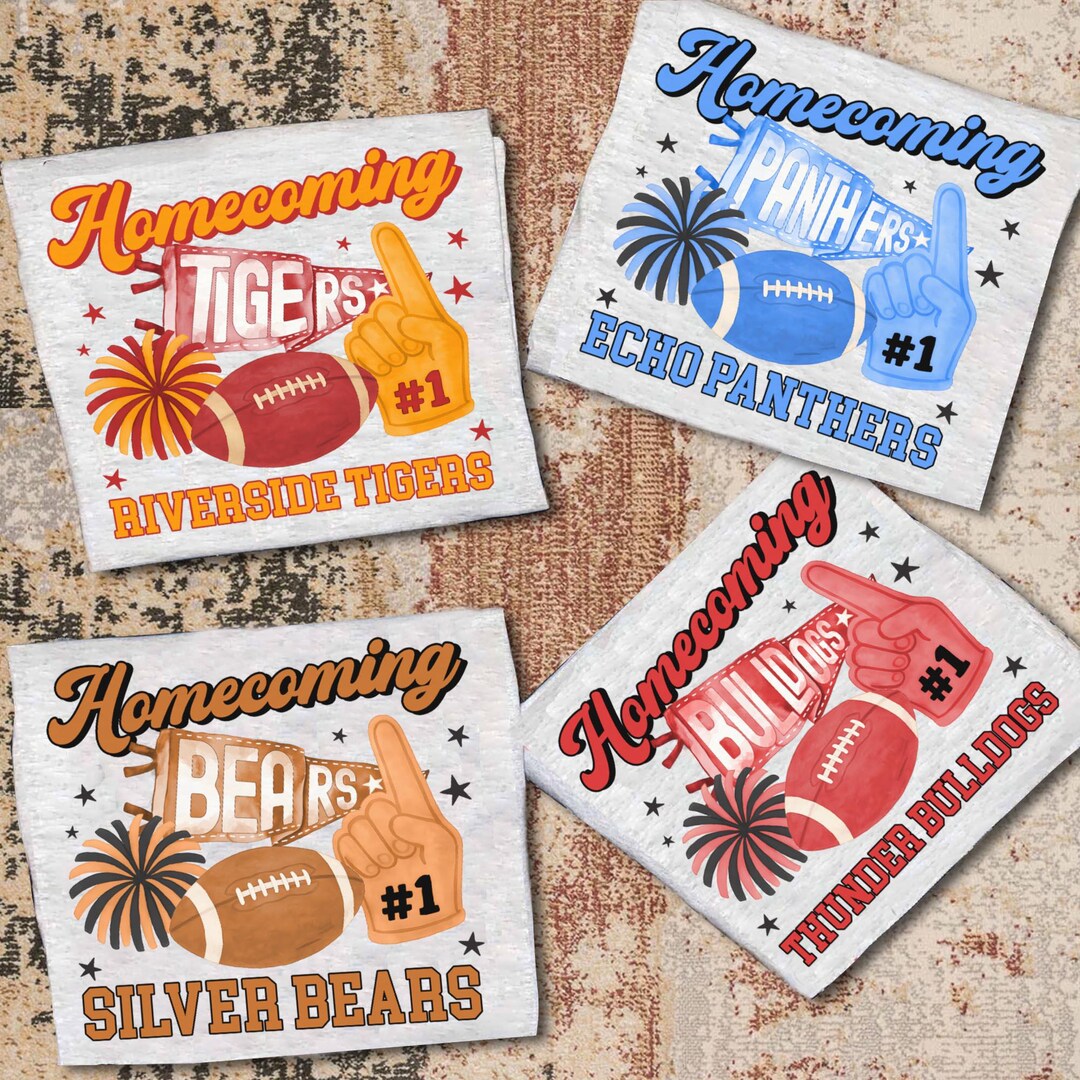 Custom Mascot Pennants Flag Shirt, Pennant Mascot Shirt, School Spirit ...