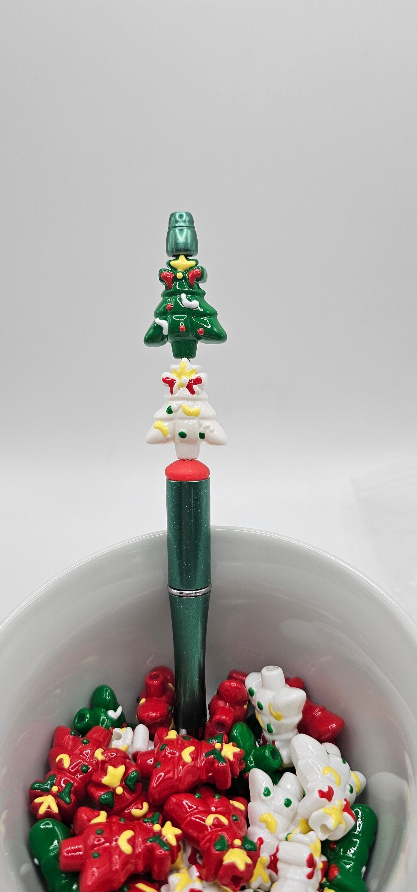 3 Different Color Christmas Tree Focals 2D - Etsy