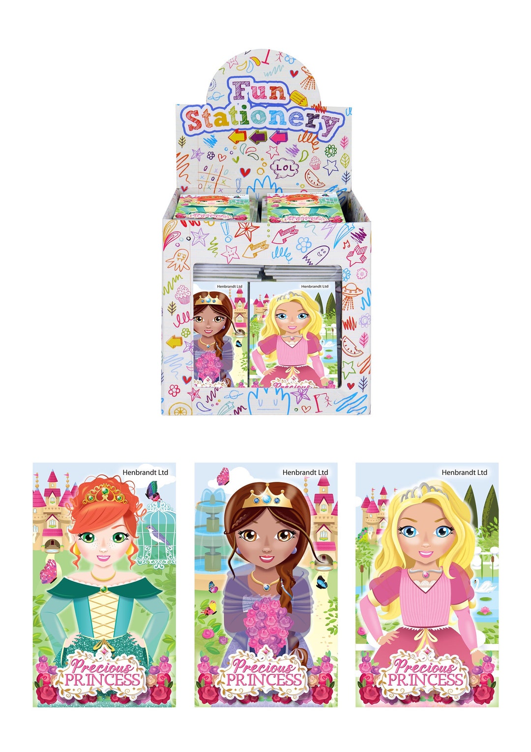 Mini PRINCESS Notebooks Notepads Kids Girls Party Bag Fillers - Etsy UK