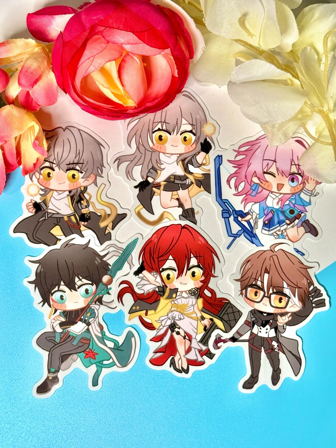 Honkai Star Rail - Astral Express Crew Stickers - Etsy