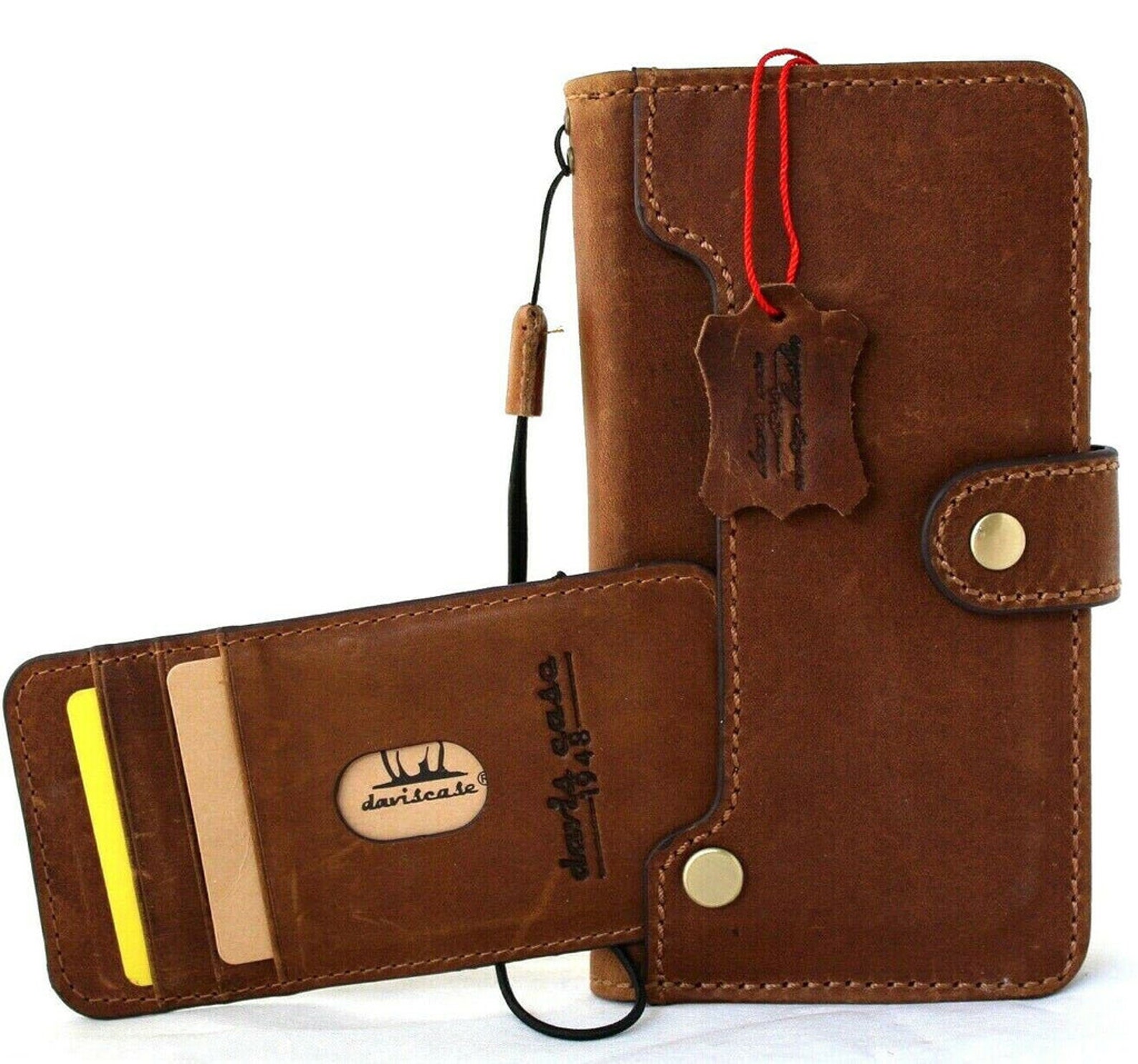 Samsung Galaxy S22 S22 Plus S22 Ultra Genuine Real Leather - Etsy