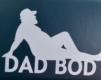 Dad Bod Decal | Etsy