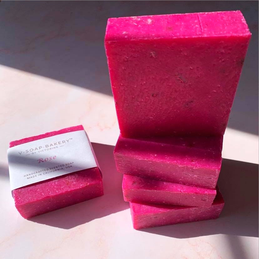 Rose Soap Bar - Etsy