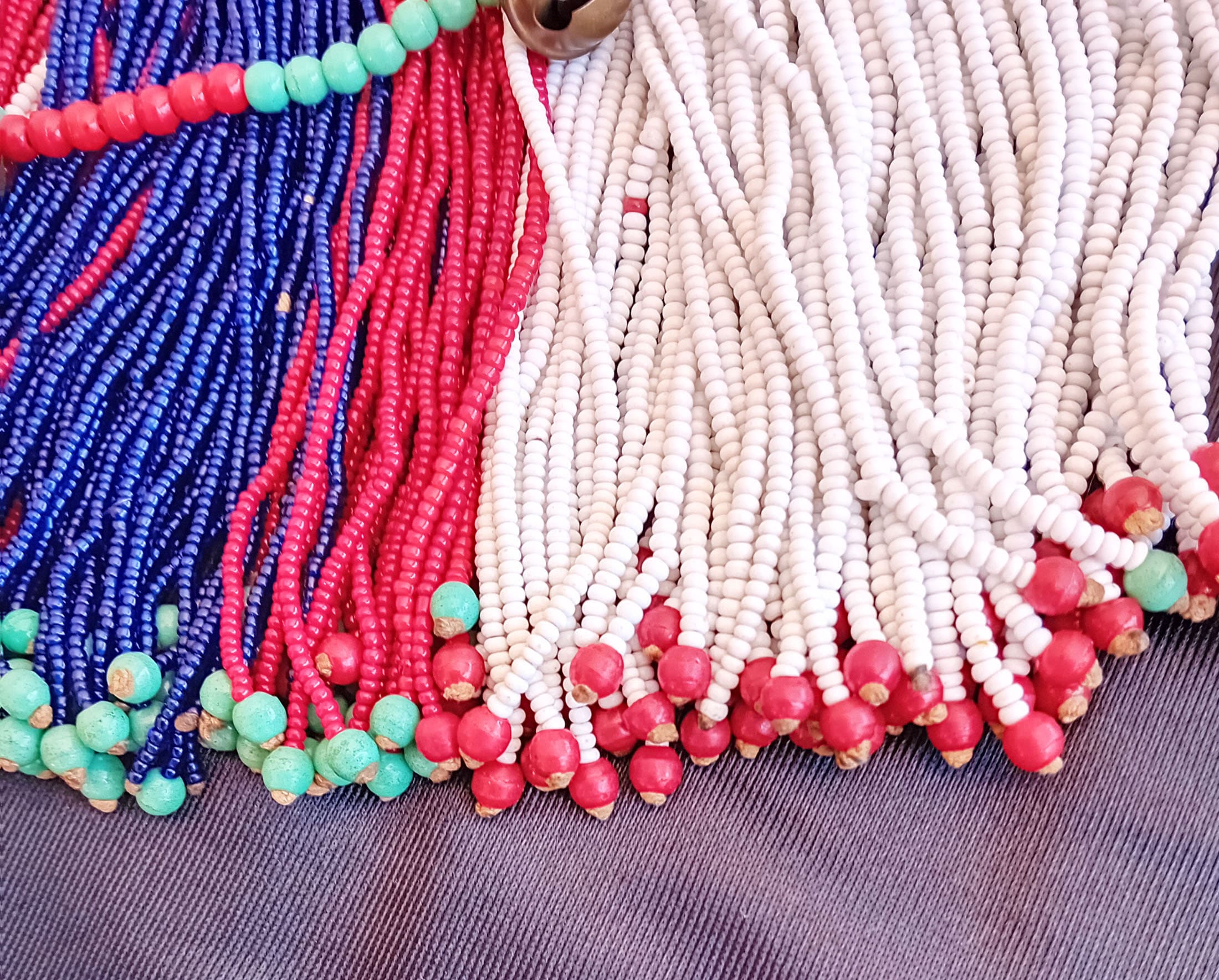 Magnificent Zulu Beaded Breast Piece - Etsy