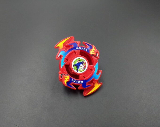 SKU BB02 F217 | Beyblade Takara , Red Galzzly Good Condition - Etsy