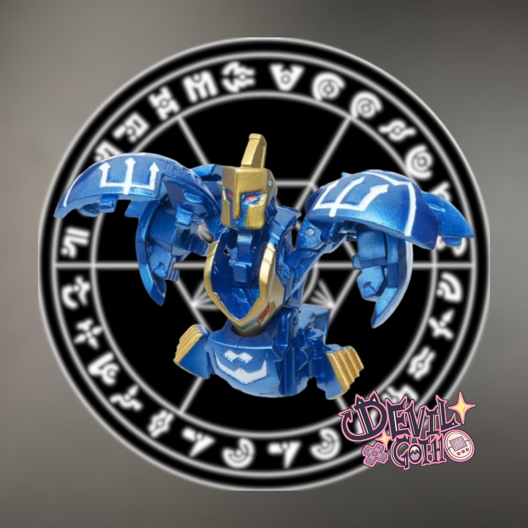 Bakugan Aquos Blue Goon Ikarus Baku-tech Japan - Etsy