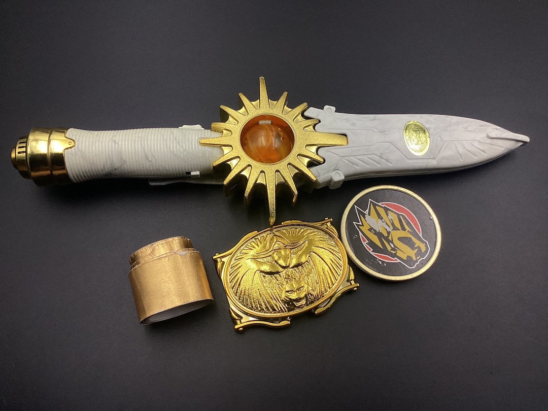 Power Rangers Wild Force Gaoranger DX Crystal Saber Jewel 5p Set ...