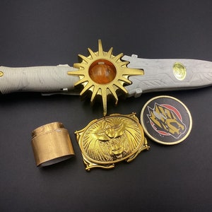 Power Rangers Wild Force Gaoranger DX Crystal Saber Jewel 5p Set ...