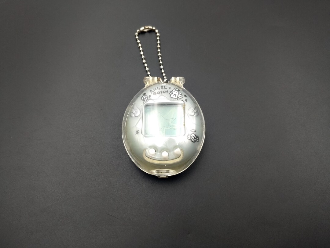 SKU TA F40 Tamagotchi Angel Gotch Gray With Case Japan Authentic - Etsy