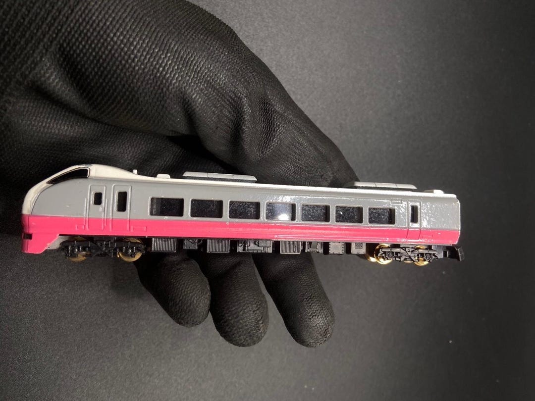 Train N Gauge Die-cast Scale Model Limited Fresh Hitachi Pink - Etsy