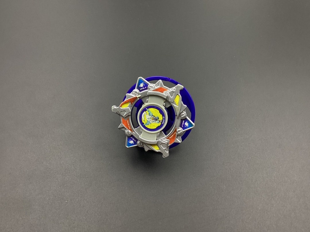 Beyblade Takara , Wolf Wolborg Blue Silver | Second-hand - Etsy
