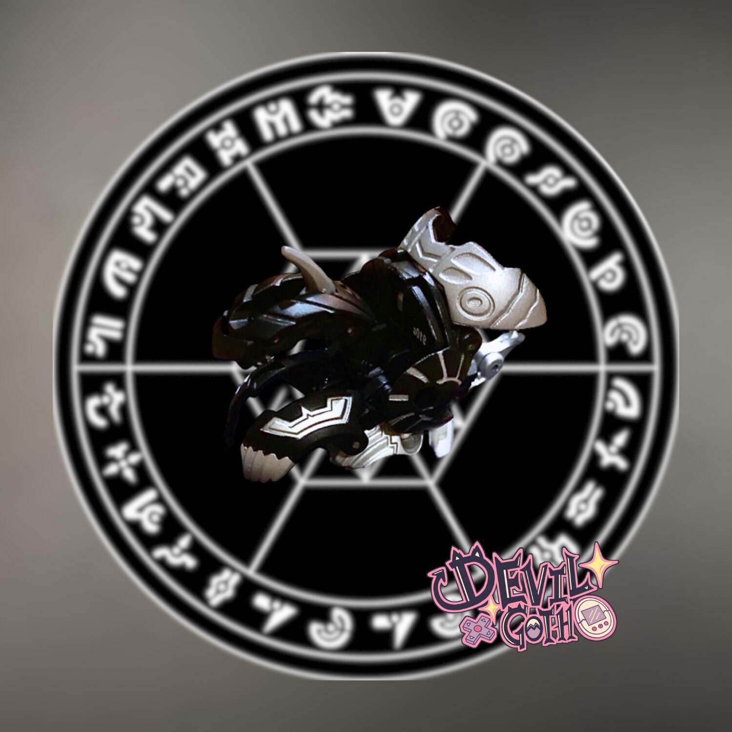 Bakugan , Darkus Mutant Helios Custom Painted - Etsy