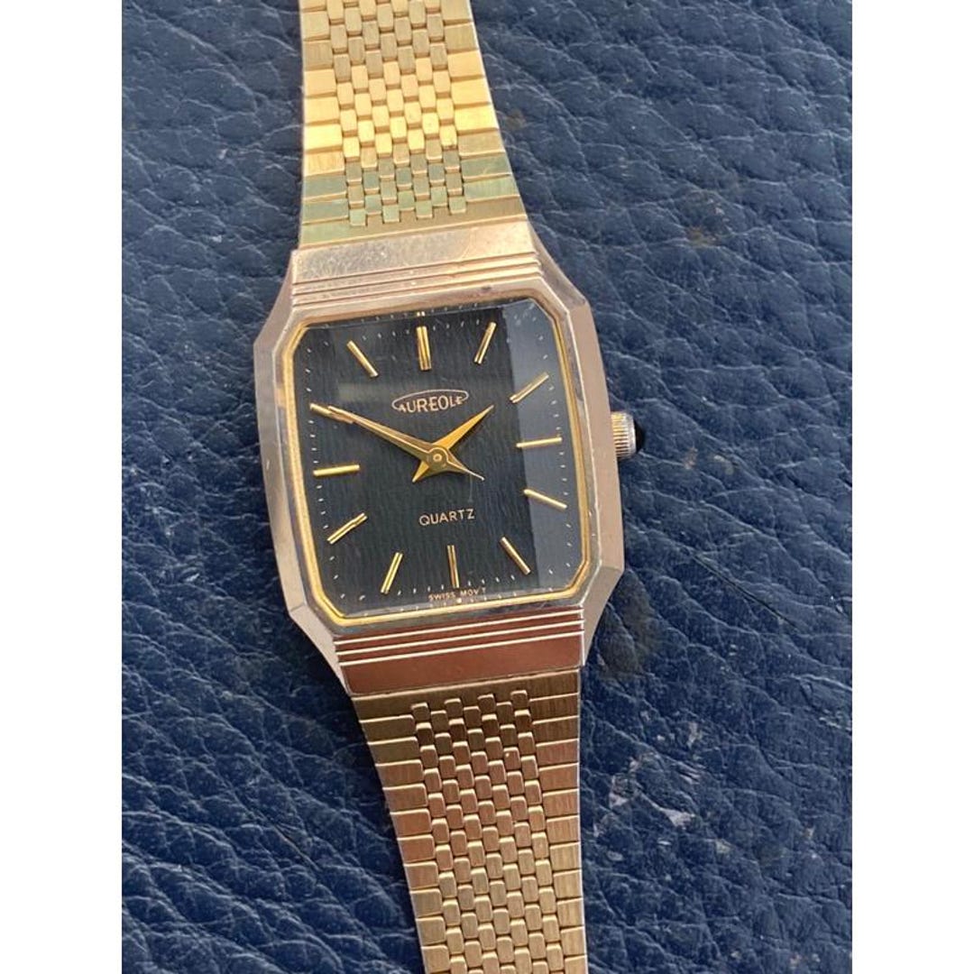 Aureole Quartz Genuine Watch - Etsy