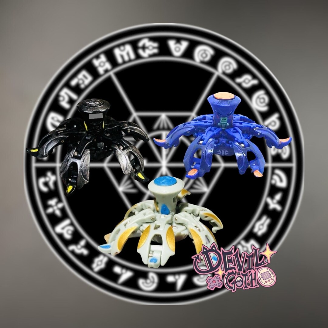 Bakugan Battle Brawlers Darkus Freezer | New Vestroia | Spin Master - Etsy