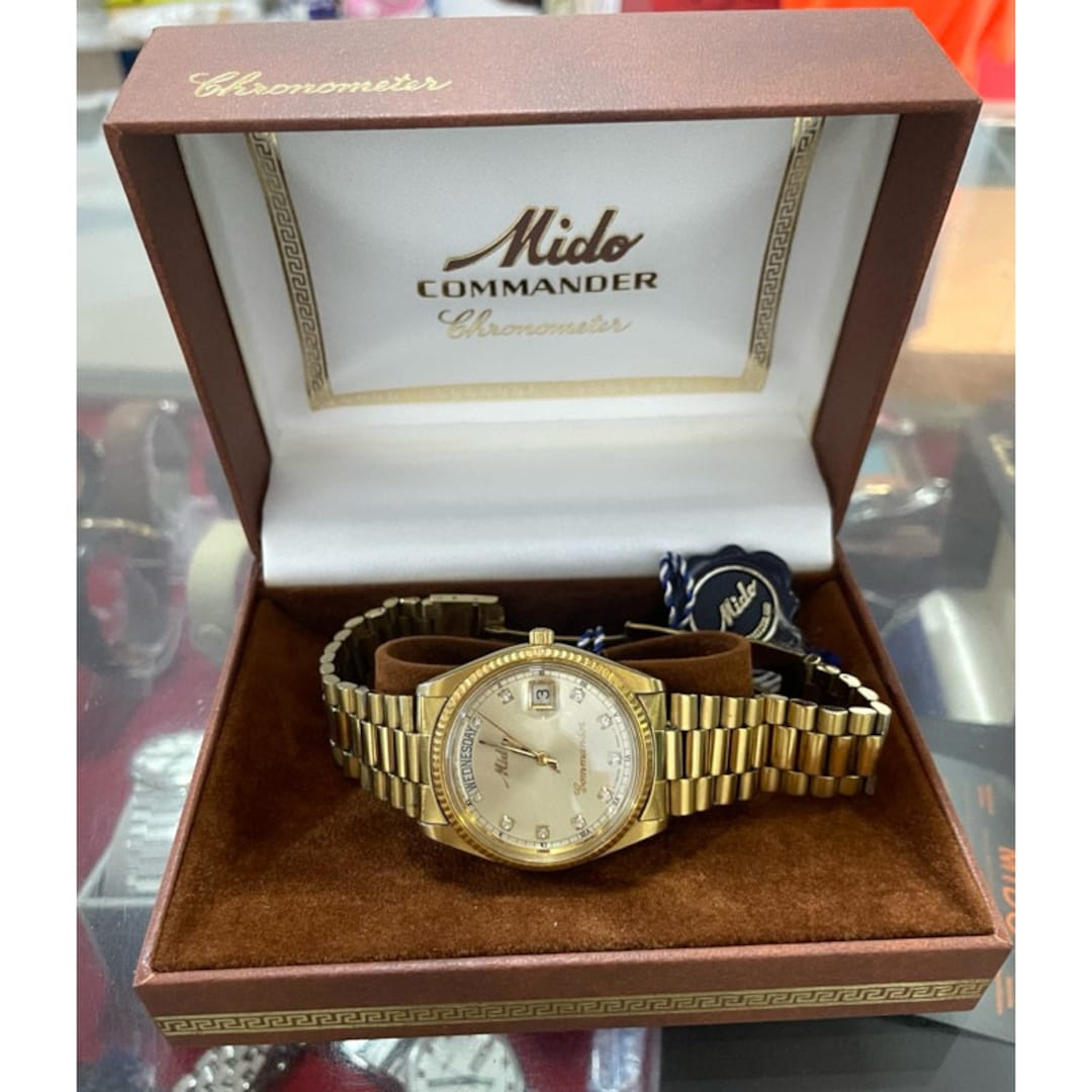 Mido Automatic Rare Vintage - Etsy