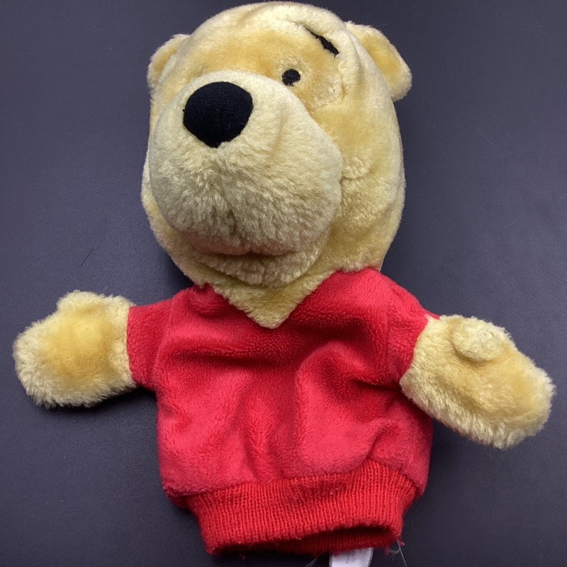 Winnie the Pooh Hand Puppets - Etsy