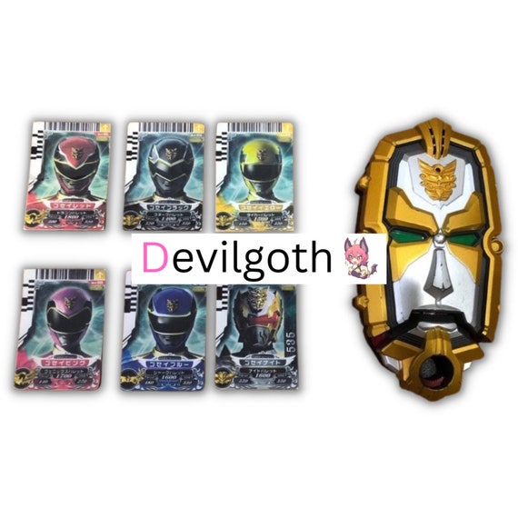 Power Rangers Megaforce Morpher Cards