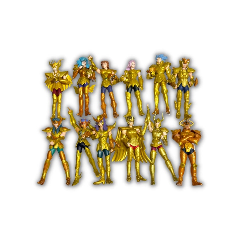 Gachapon Japanese Saint Seiya 12 Zodiac Signs Figure Action - Etsy