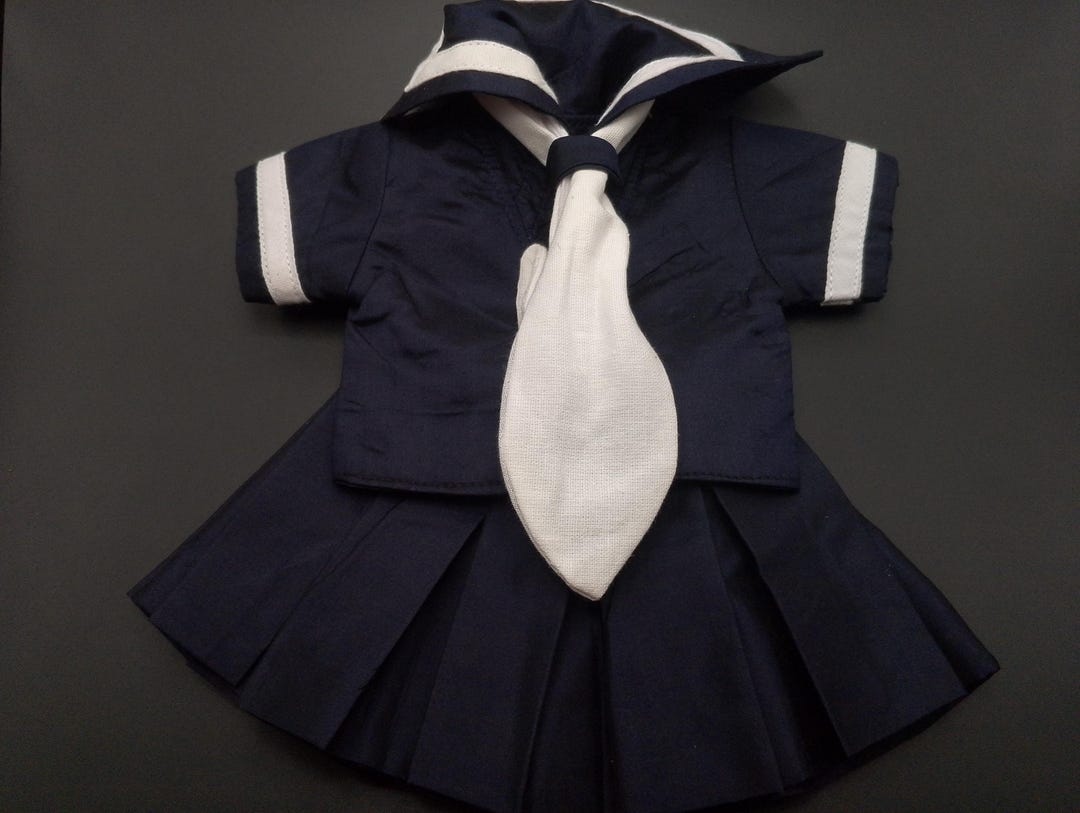 BJD Scale 1/3 Hand Made Clothes Dress Girls Japan School Style Black - Etsy