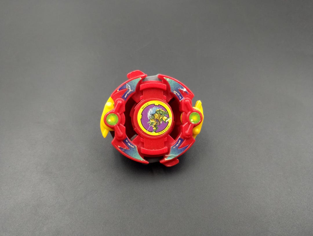 SKU BB2 F130 | Beyblade Takara , Wing Attacker Red - Etsy