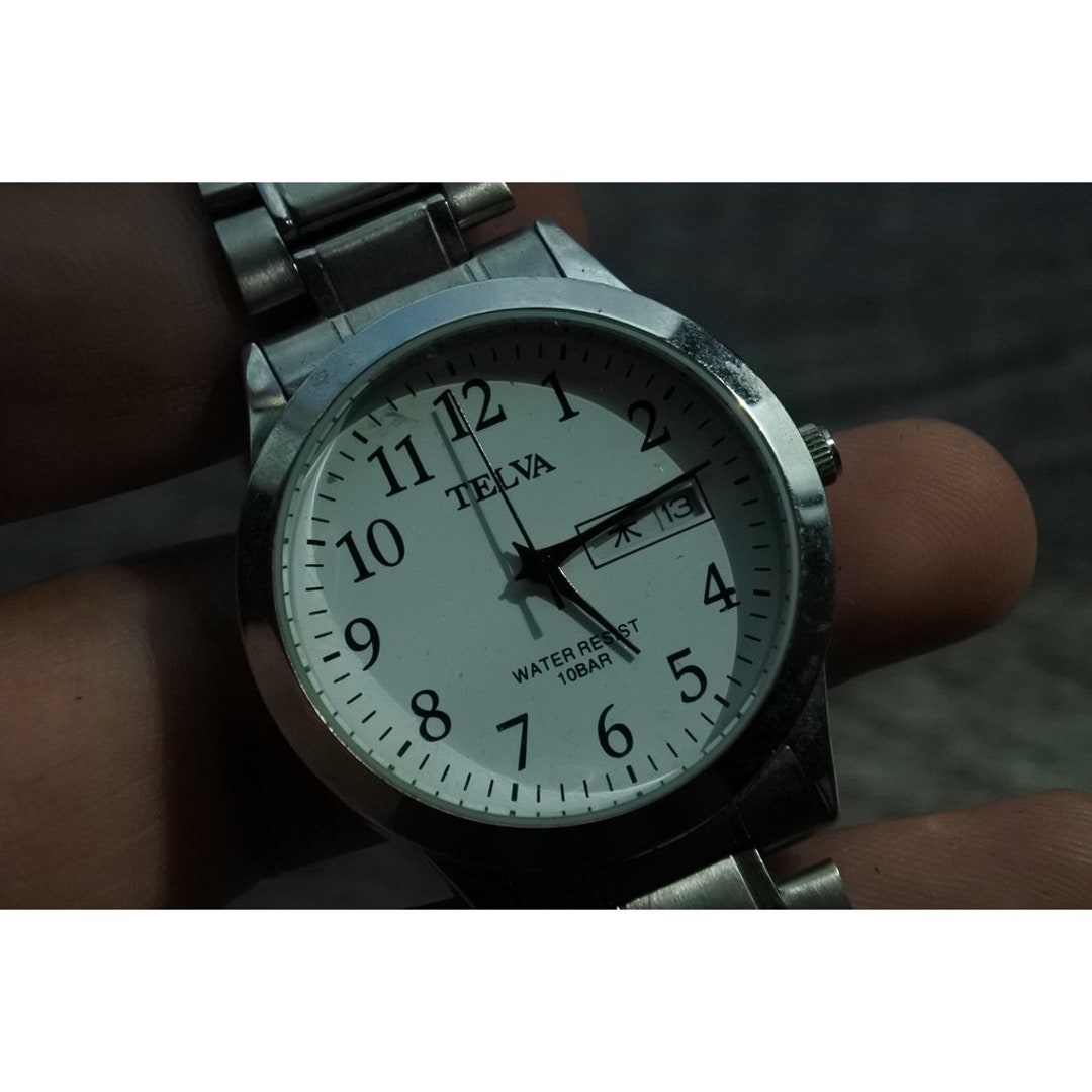 Telva JDM Vintage Watch Genuine - Etsy