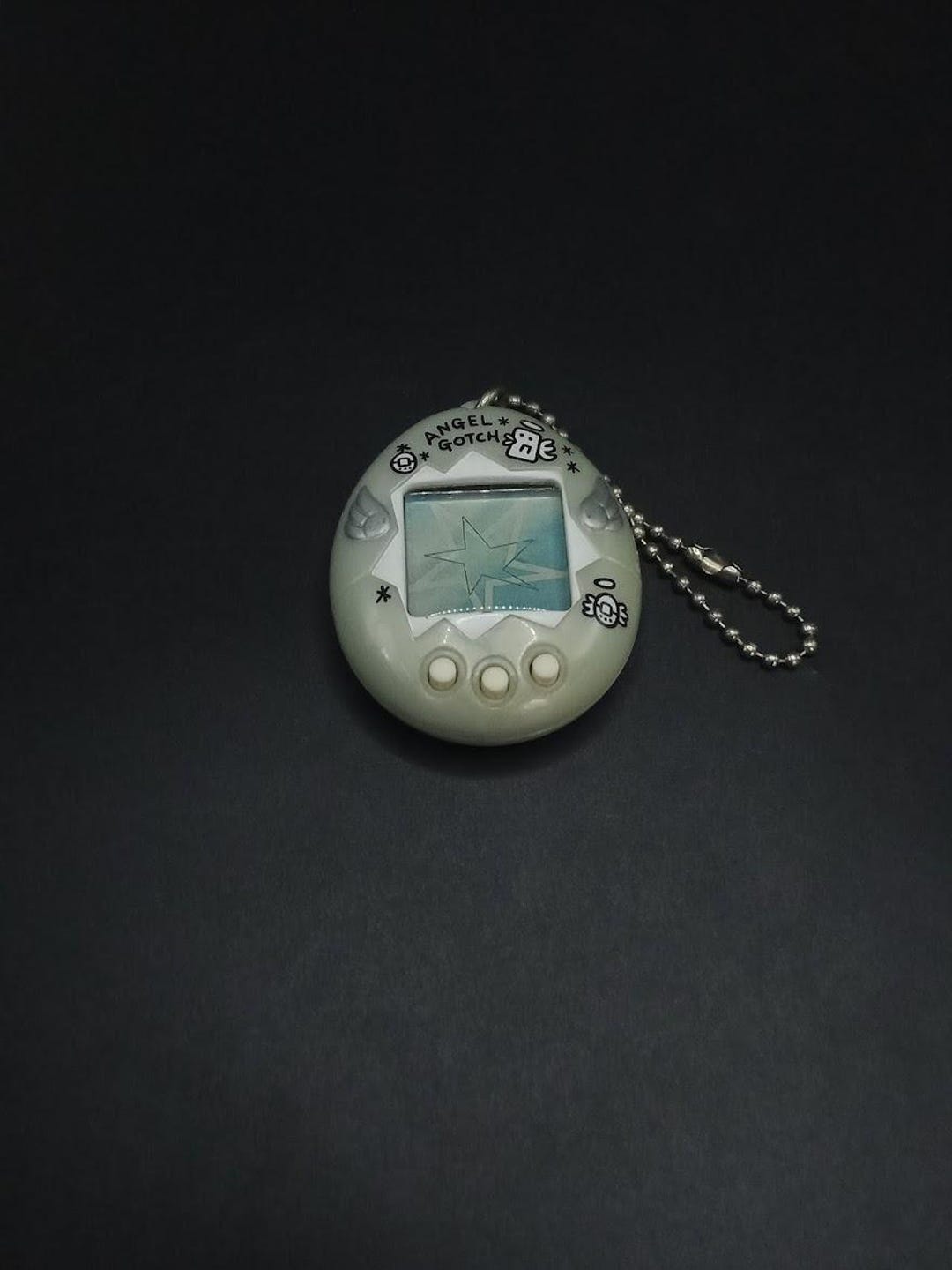 SKU | Bandai Tamagotchi Angelgotchi Vintage Angel Tenshitchi Pearl Blue ...