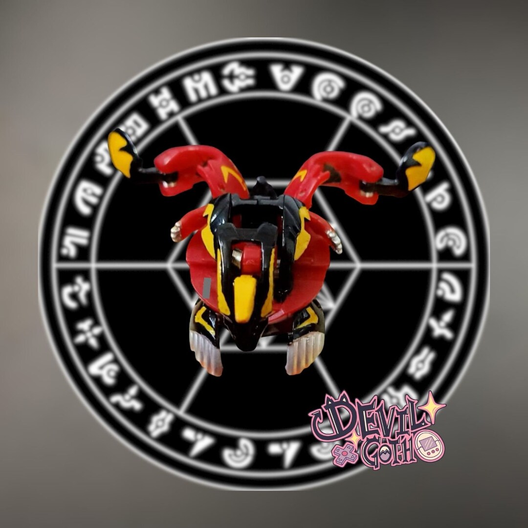 Bakugan Pyrus Hex Viper Helios Special Color - Etsy