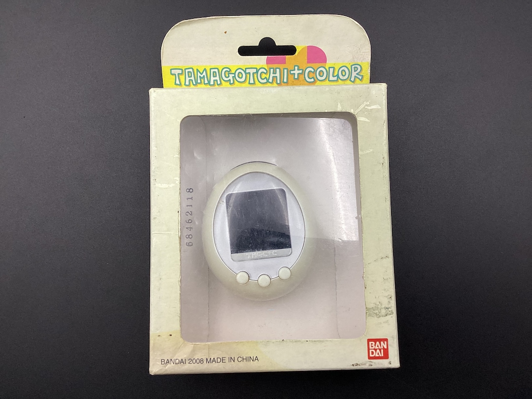 Tamagotchi Plus Color With Box , White , Japan Ver. | Second-hand - Etsy